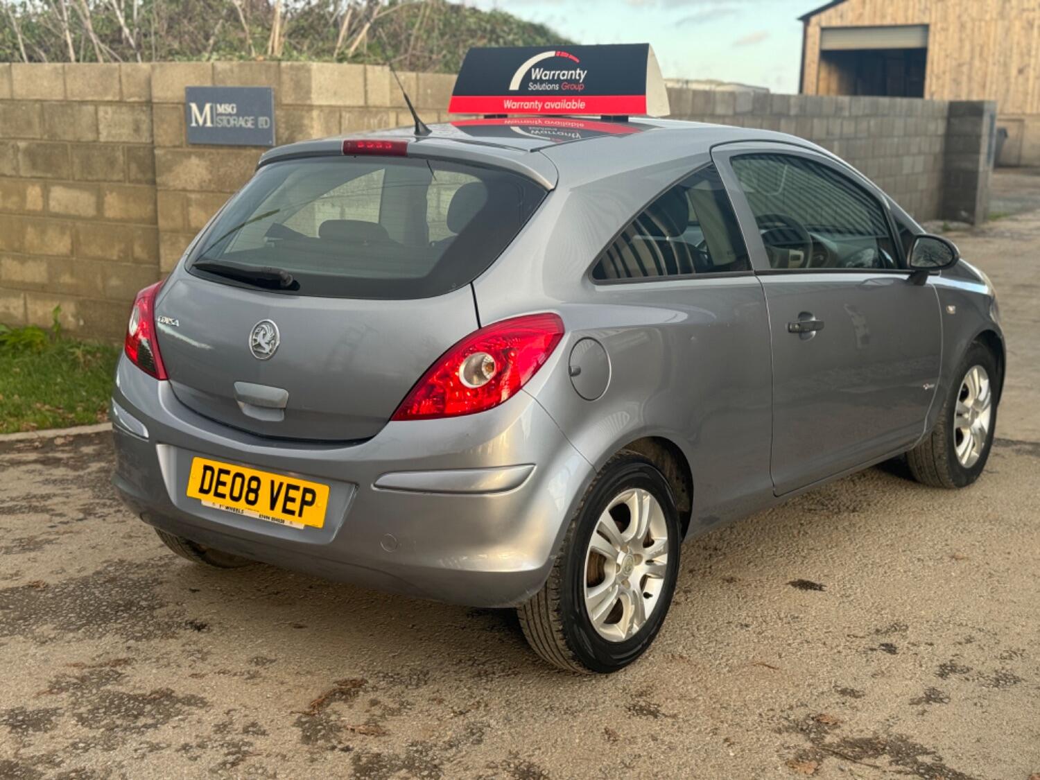 SOLD - Used VAUXHALL CORSA 2008 Silver in Hull, East Yorkshire | 1st Wheels
